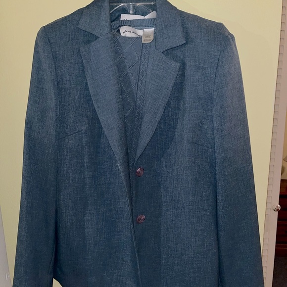 Alfred Dunner | Jackets & Coats | Full Ladies Suit Outfit With Sweater ...
